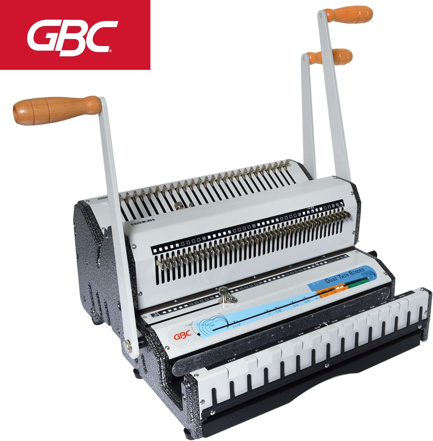 Engargoladora Dual TwinBinder Paso 2:1 y 3:1 | GBC AWM-D – Ofimart México